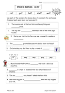 Literacy resources: Ending Blends LF, LT and LP | Teaching Resources