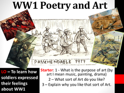 WW1 Poetry and Art | Teaching Resources