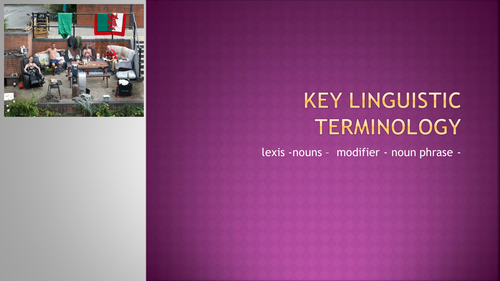 AQA A Level English Language Meaning and Representation - Outsiders ...