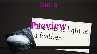 Similes and Metaphors Posters by Krazikas - Teaching Resources - Tes