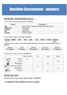 Year 7 History Baseline Assessment | Teaching Resources