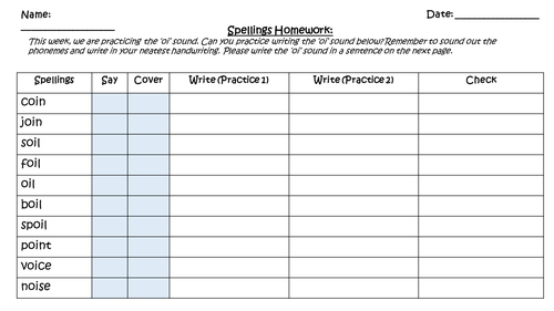 Spellings Pack - Phase 3 Sounds | Teaching Resources