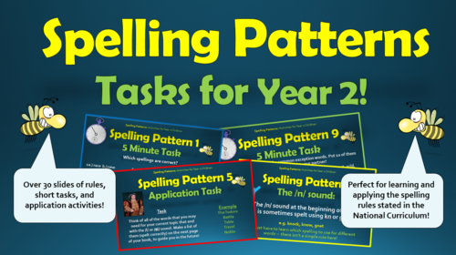 Year 2 Spelling Patterns - Rules, Activities and Application Tasks ...