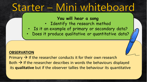AQA GCSE Psychology non experimental research methods observation ... AQA GCSE Psychology non experimental research methods observation ...