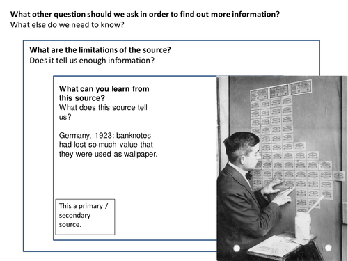 Hyperinflation in 1923 Germany Source Analysis Activity | Teaching ...