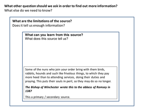 Medieval Pets Source Analysis Activity | Teaching Resources