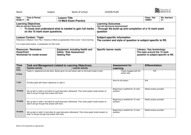 15 Mark answer RE | Teaching Resources