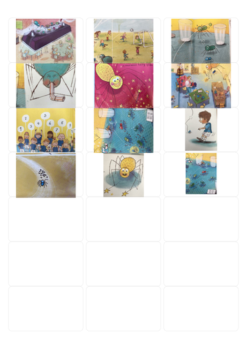 Sequencing Pictures for Julia Donaldson's Spinderella | Teaching Resources