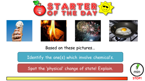 Year 7: What are chemical reactions? | Teaching Resources
