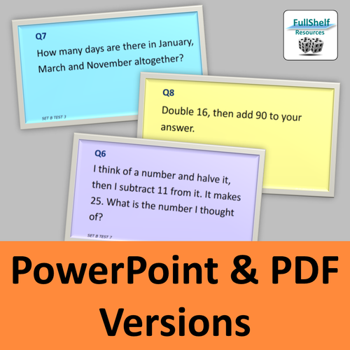 mental-maths-tests-year-4-teaching-resources