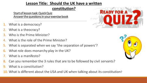 Citizenship AQA 9-1. Politics and Participation Unit : British ...