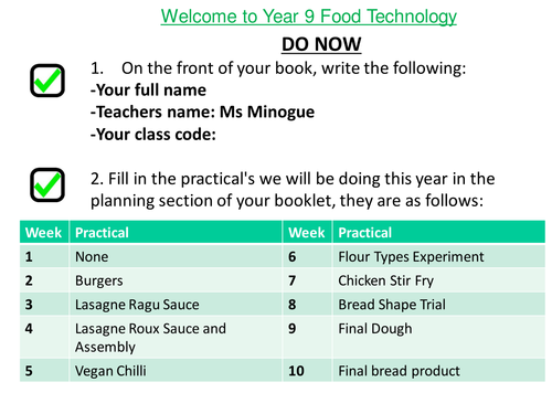 Year 9 Nutrition and Teenagers Unit Full Resource Pack | Teaching Resources