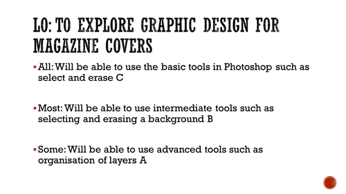 Media Studies: Magazine Design and Production Unit of work | Teaching ...