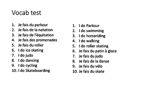 Studio 1 Module 3-Mes Passetemps | Teaching Resources Studio 1 Module 3-Mes Passetemps | Teaching Resources