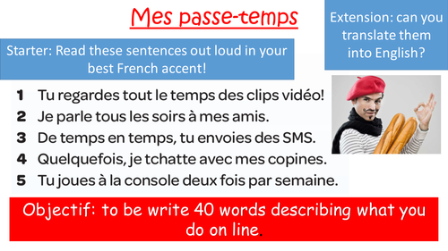 Studio 1 Module 3-Mes Passetemps | Teaching Resources Studio 1 Module 3-Mes Passetemps | Teaching Resources