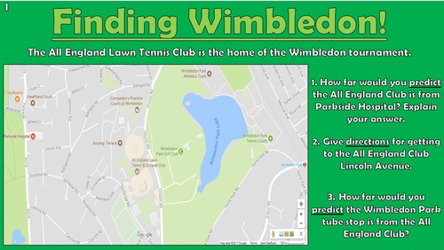Wimbledon Maths Puzzles! | Teaching Resources