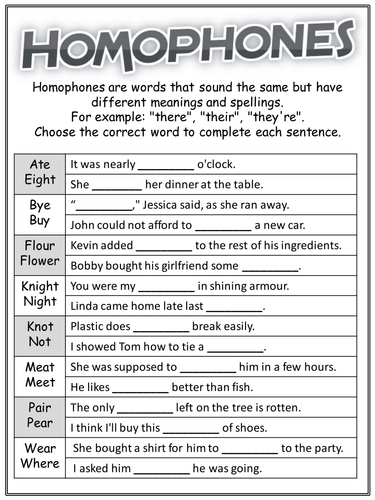 Adjectives, Contractions and Homophones | Teaching Resources