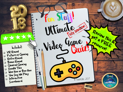 Back to School Gaming Quiz | Teaching Resources