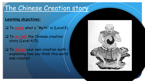 The genesis and Chinese creation story - Two lessons | Teaching Resources