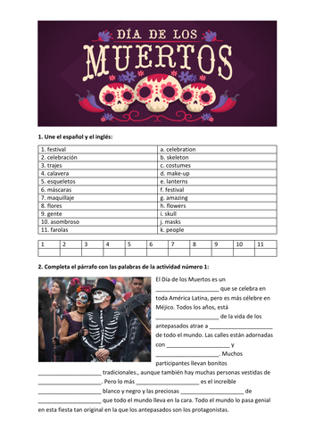 Los festivales en España (New GCSE - Spanish festivals) - UPDATED ...