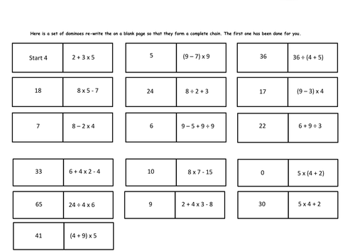 Reformed functional Skills Bidmas and Problem solving. Whole lesson ...