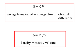 AQA New Spec KS4 Physics Equations Display | Teaching Resources