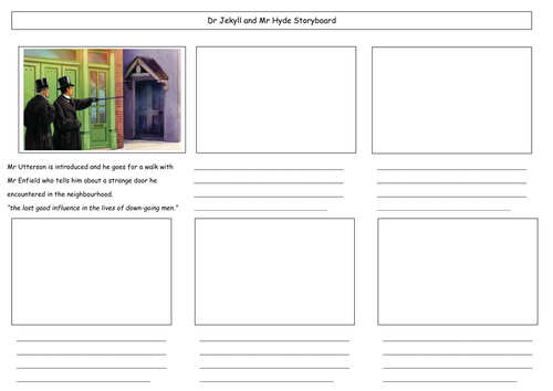 Dr Jekyll and Mr Hyde Easy Cover Lessons | Teaching Resources