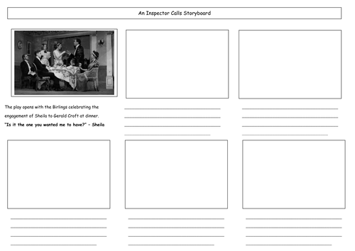 An Inspector Calls Easy Cover Lesson | Teaching Resources