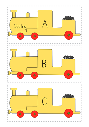 Phonics train - Alphabet train. Upper and lower case letters, letter ...