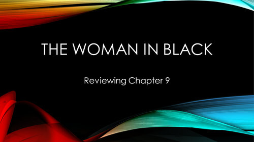 English Language AQA using The Woman in Black chapter 9 - exam ...