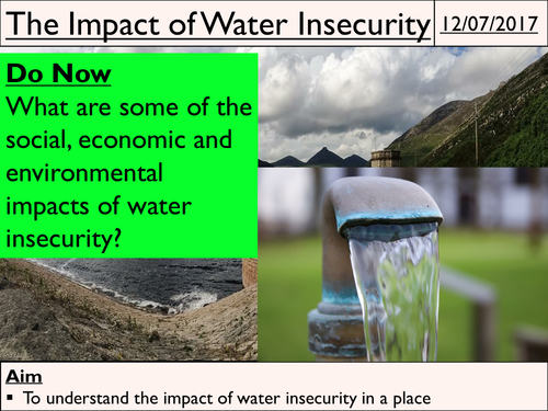 The Challenge of Resource Management - Water Management | Teaching ...
