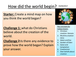 How did the world begin? | Teaching Resources