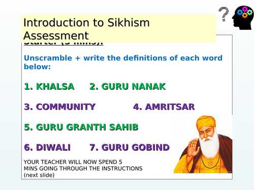 Sikhism KS3 Unit | Teaching Resources