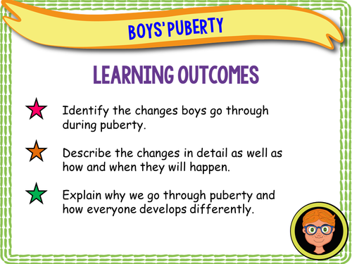 Boys' Puberty PSHE | Teaching Resources