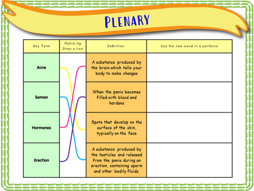 Boys' Puberty PSHE | Teaching Resources