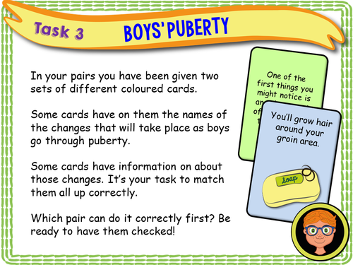 Boys' Puberty PSHE | Teaching Resources