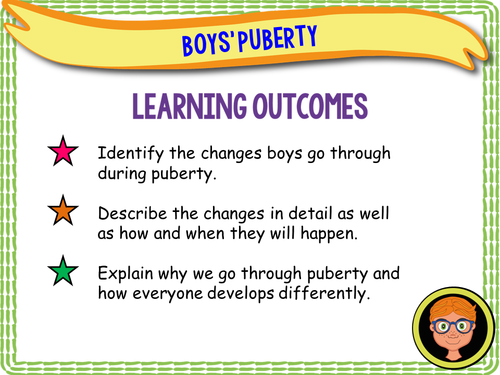 Boys' Puberty PSHE | Teaching Resources