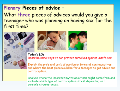 STIs + Contraception UNIT | Teaching Resources