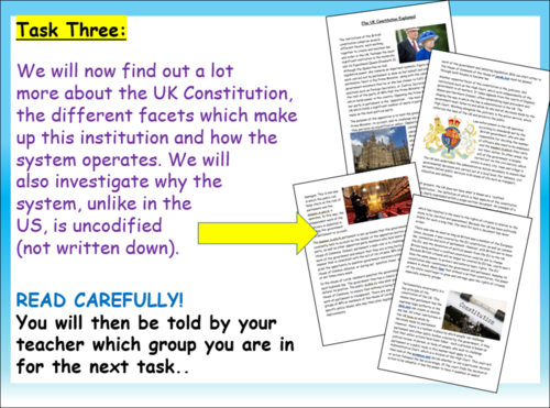 Uk Constitution Teaching Resources 