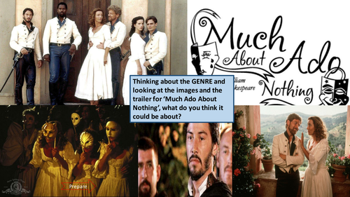 Shakespeare: Much Ado About Nothing KS3 preparation for GCSE | Teaching ...