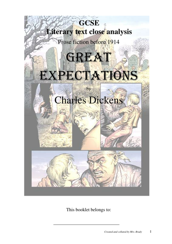 Close analysis of literary text - GCSE preparations - Great ...