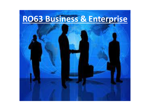 RO63 Setting up and running an enterprise OCR Cambridge Nationals ...