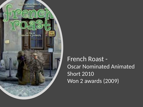 French Roast Short film KS5 (appearance, social issues) | Teaching ...