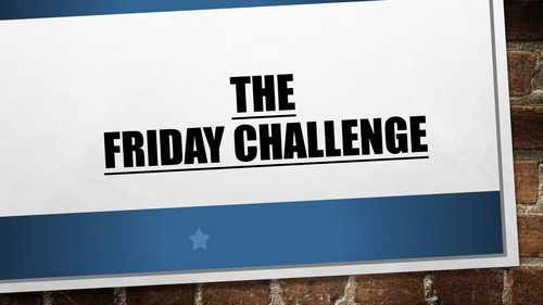 FRIDAY CHALLENGE! (How to PowerPoint and Templates to create your own ...