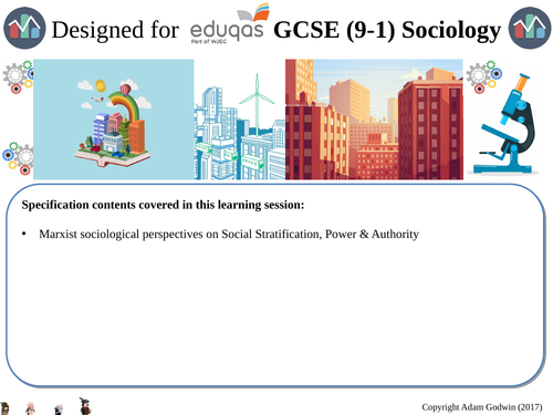 Marxist Views - Social Stratification - L5/20 [ WJEC EDUQAS GCSE ...