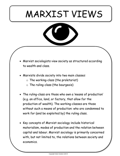Marxist Views - Social Stratification - L5/20 [ WJEC EDUQAS GCSE ...