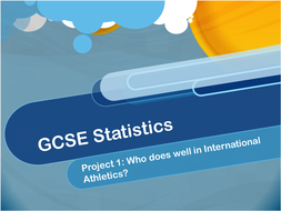 GCSE Statistics Data Collection Athletics Project (Part 4) | Teaching ...