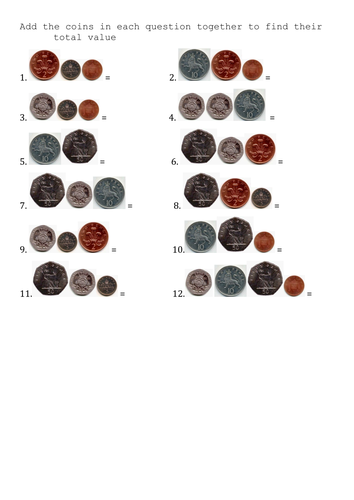 Money powerpoint and worksheets Bundle (recognising, ordering ...