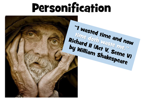 Personification | Teaching Resources