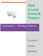 AQA A Level Drama and Theatre Component 2 Written Notebook Student ...